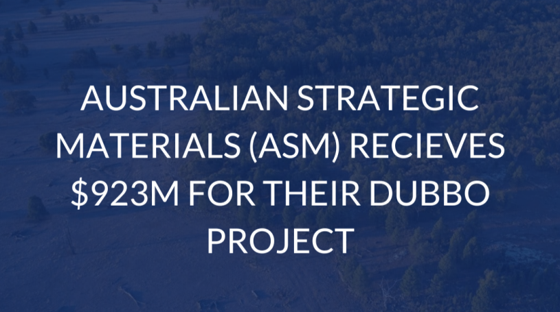 MEMBER NEWS: ASM Receives $923M for the Dubbo Project | Australia-Korea ...